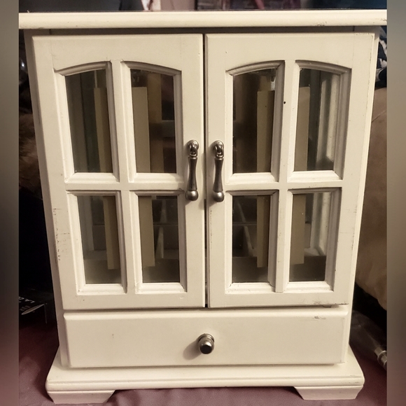 Storage & Organization | Vintage White Jewelry Box | Poshmark